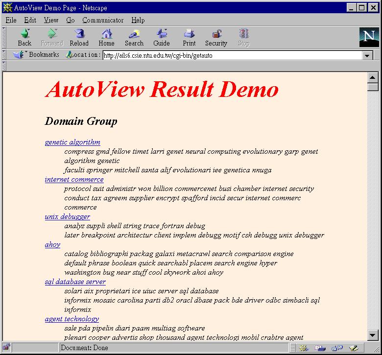 Enabling Web Information Retrieval through Query Expansion